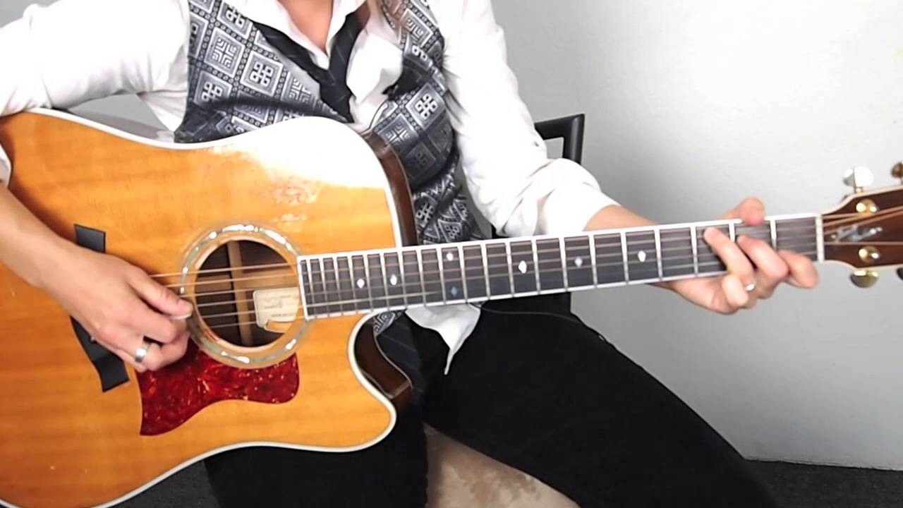 Acoustic Guitar Lesson - #5 Chords with a Rake - Janet Robin - YouTube