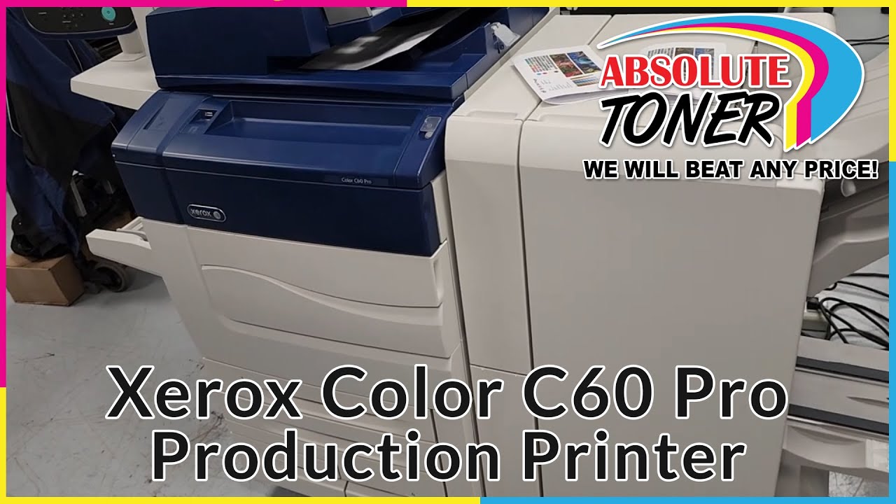 Xerox C60 PRO Production Printer with Booklet Maker Finisher Available ...