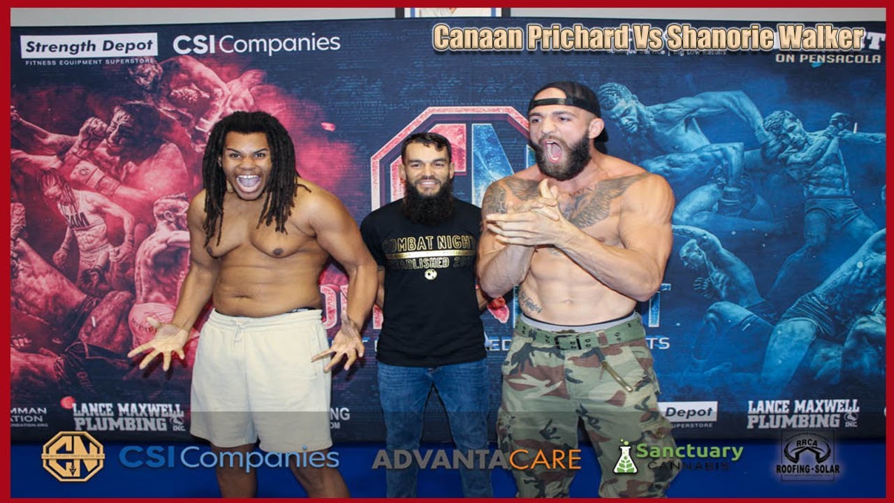 Combat Night Pro - Duval - Canaan Prichard Vs Shanorie Walker - YouTube