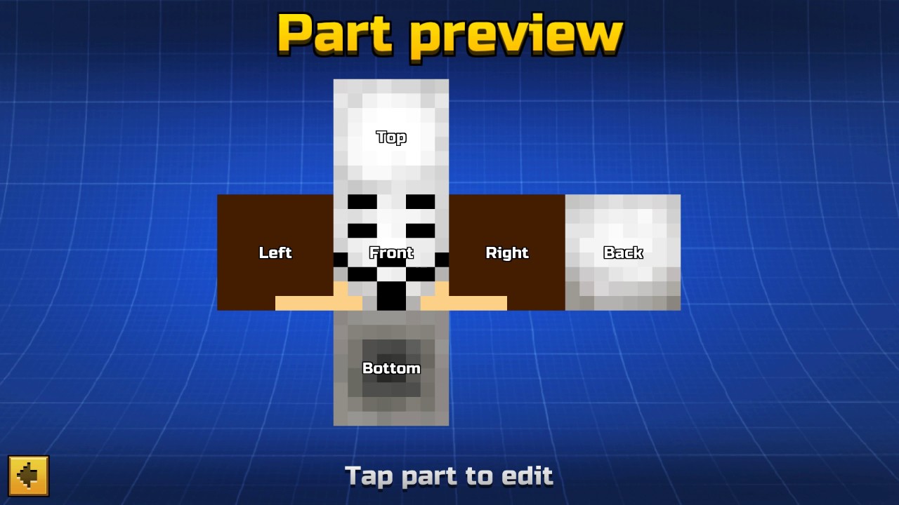 How to make a cool Anonymous skin pg3d - YouTube