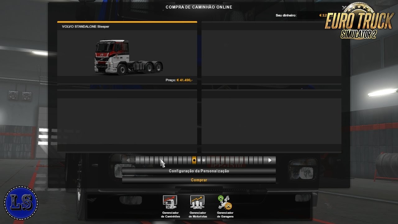 SKIN STANDALONE E ÍCONE NOS OPCIONAIS - ETS2 1.32 - YouTube