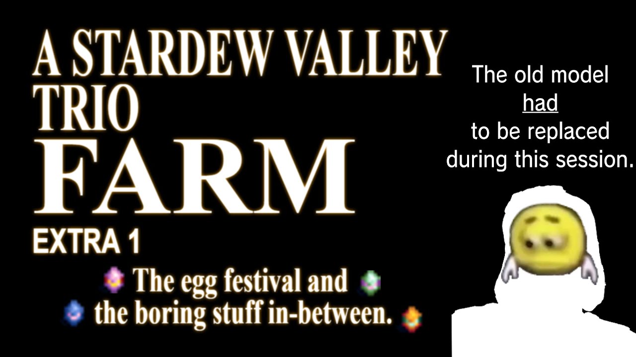 A Stardew Valley Trio Farm | Extra 1 - YouTube