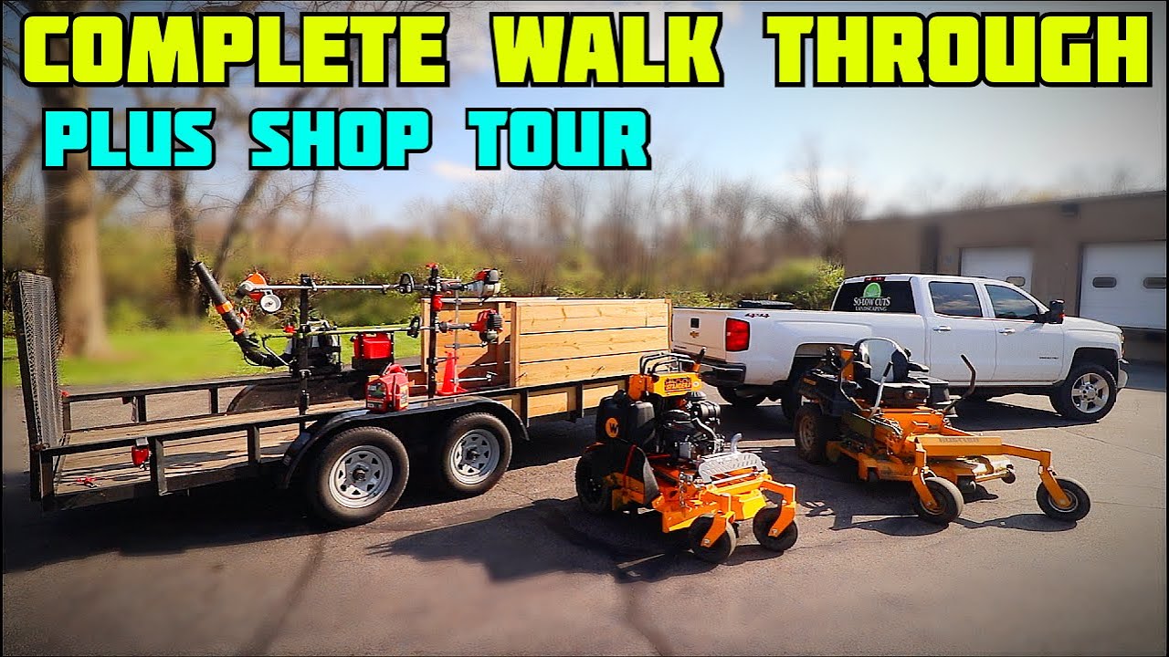 2020 Lawn Care TRAILER SET UP! And MORE! Owner/Operator (EPIC) - YouTube