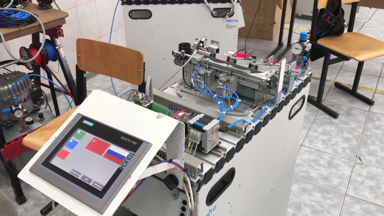 WorldSkills Mechatronics Раменское - YouTube