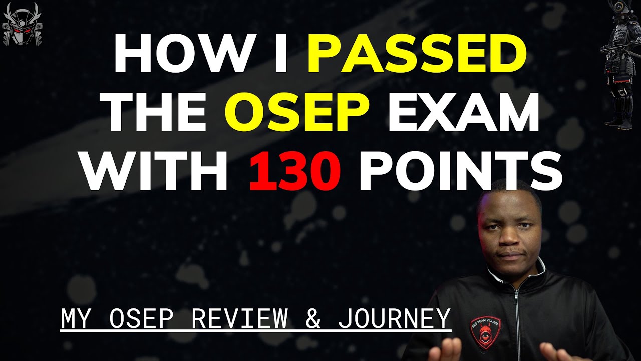 Is the OSEP better than the OSCP? How I Passed The OSEP exam - YouTube