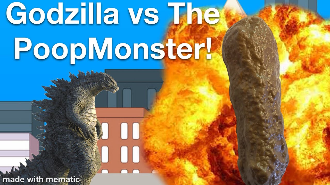 GTP: Godzilla vs The PoopMonster! (April Fools Special) - YouTube