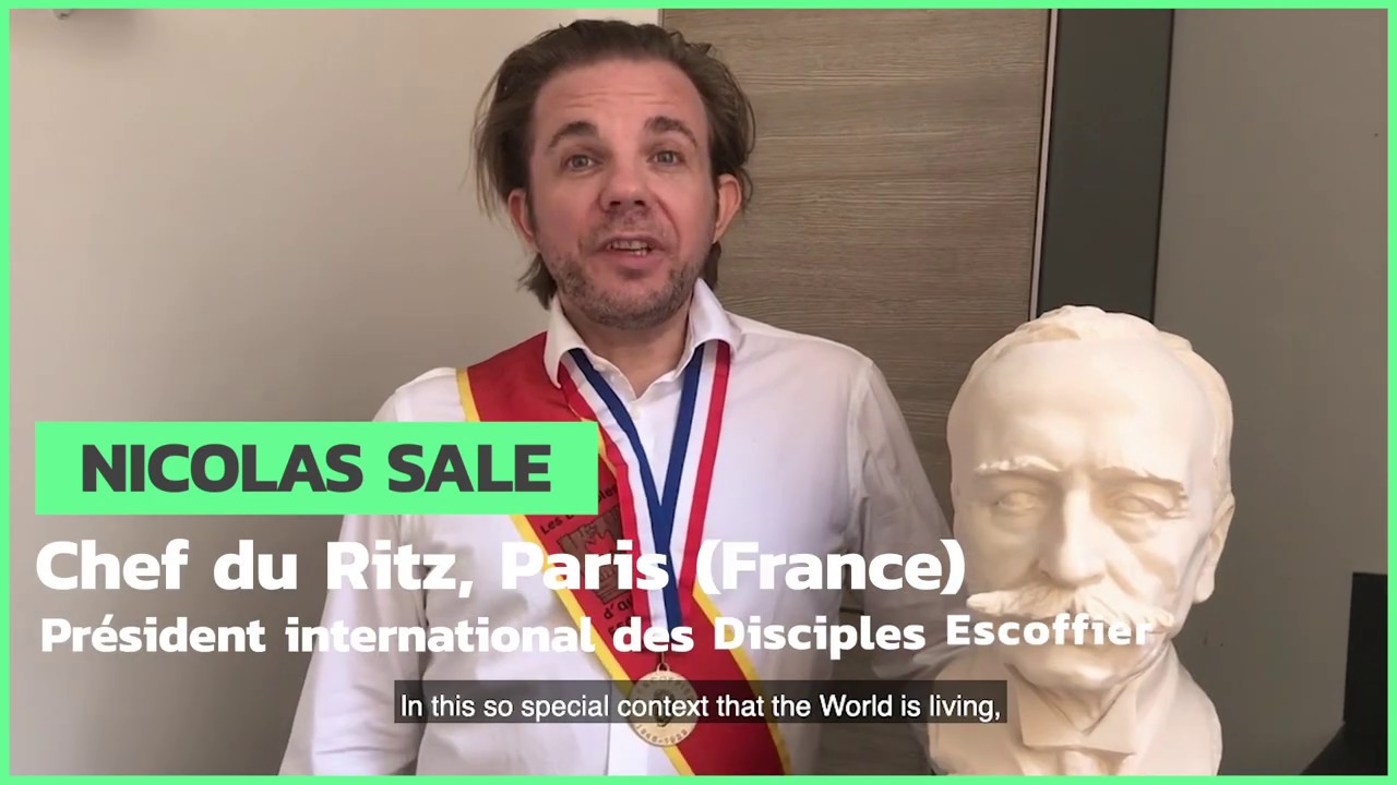 #EspritEscoffier Nicolas Sale Président International - YouTube