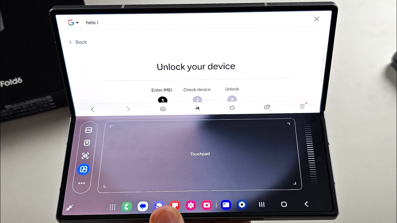 How To Use Flex Mode on Samsung Galaxy Z Fold 6 - YouTube