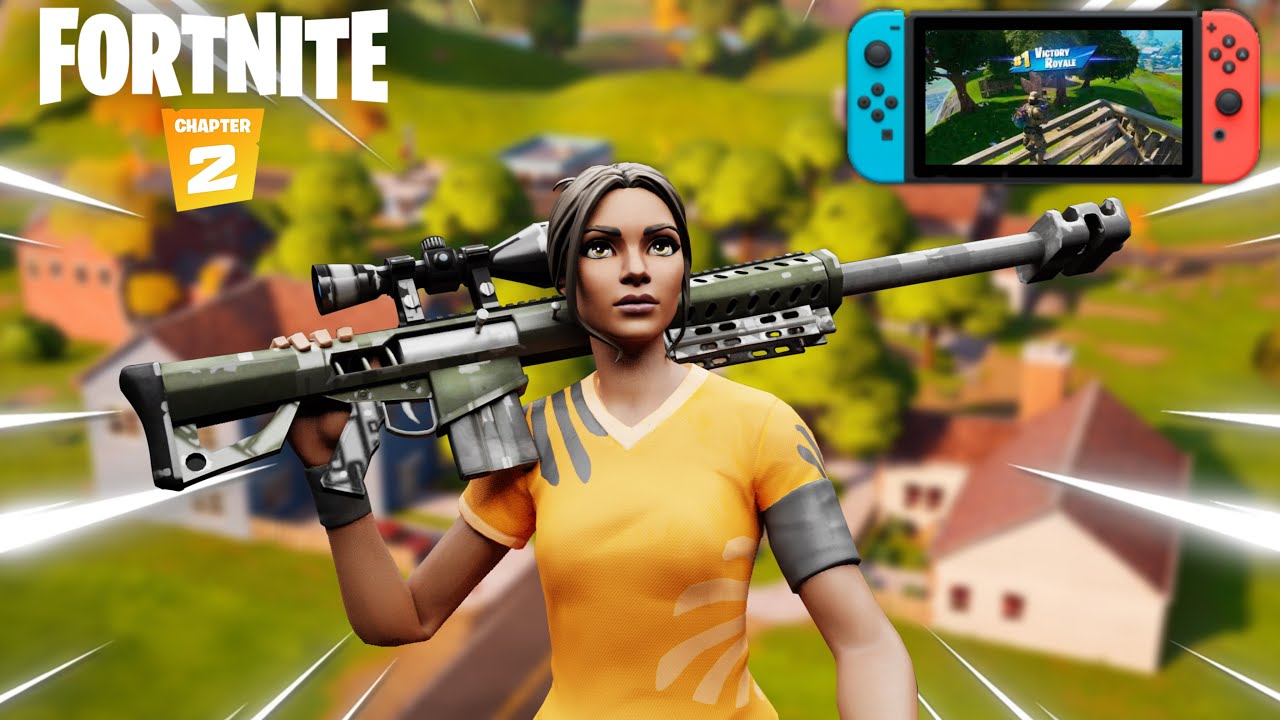 Fortnite Nintendo Switch Sniper! (30FPS) - YouTube