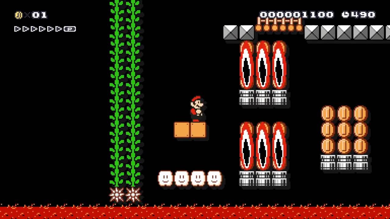 Fort Flip Flop by Collin - SUPER MARIO MAKER - No Commentary Gameplay 一 ...