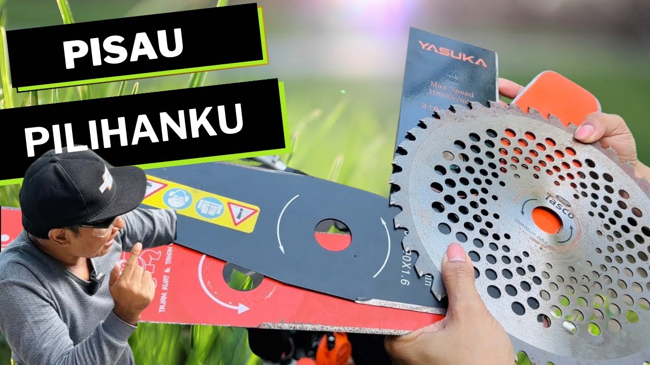 Wajib Tahu‼️Bermacam Jenis dan Fungsi Pisau Mesin Rumput - YouTube