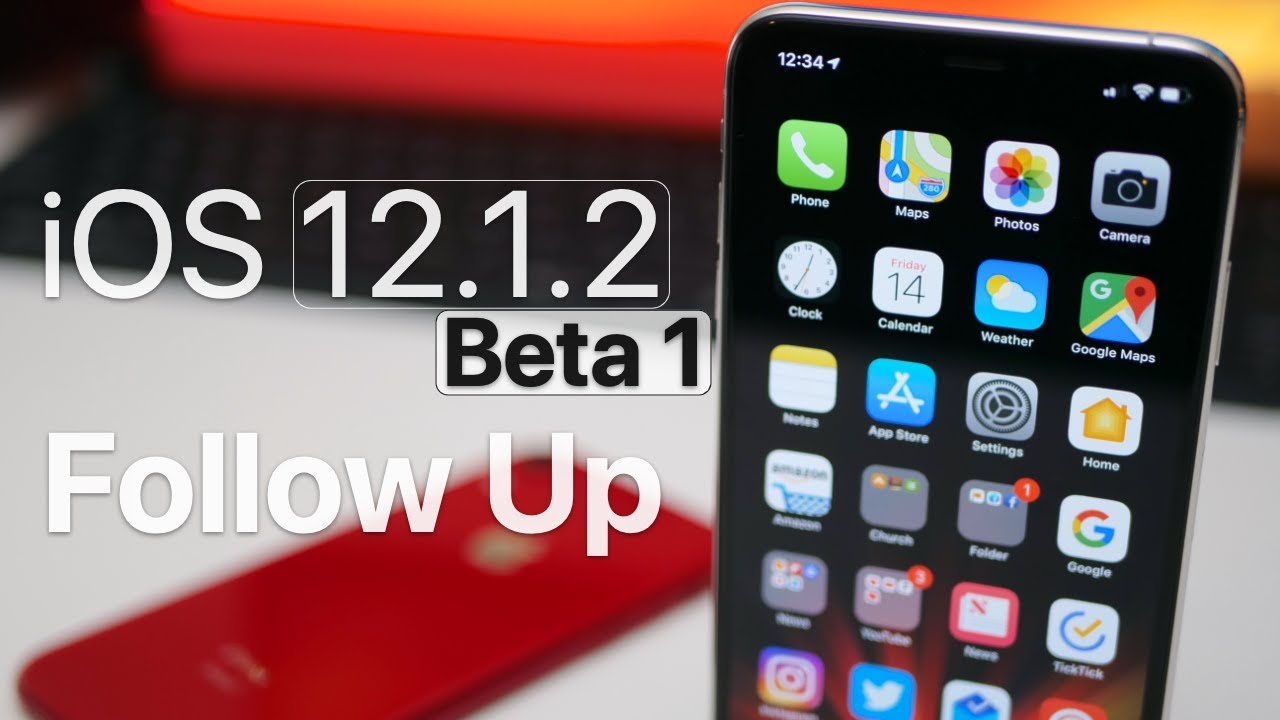 iOS 12.1.2 Beta 1 - Follow Up - YouTube