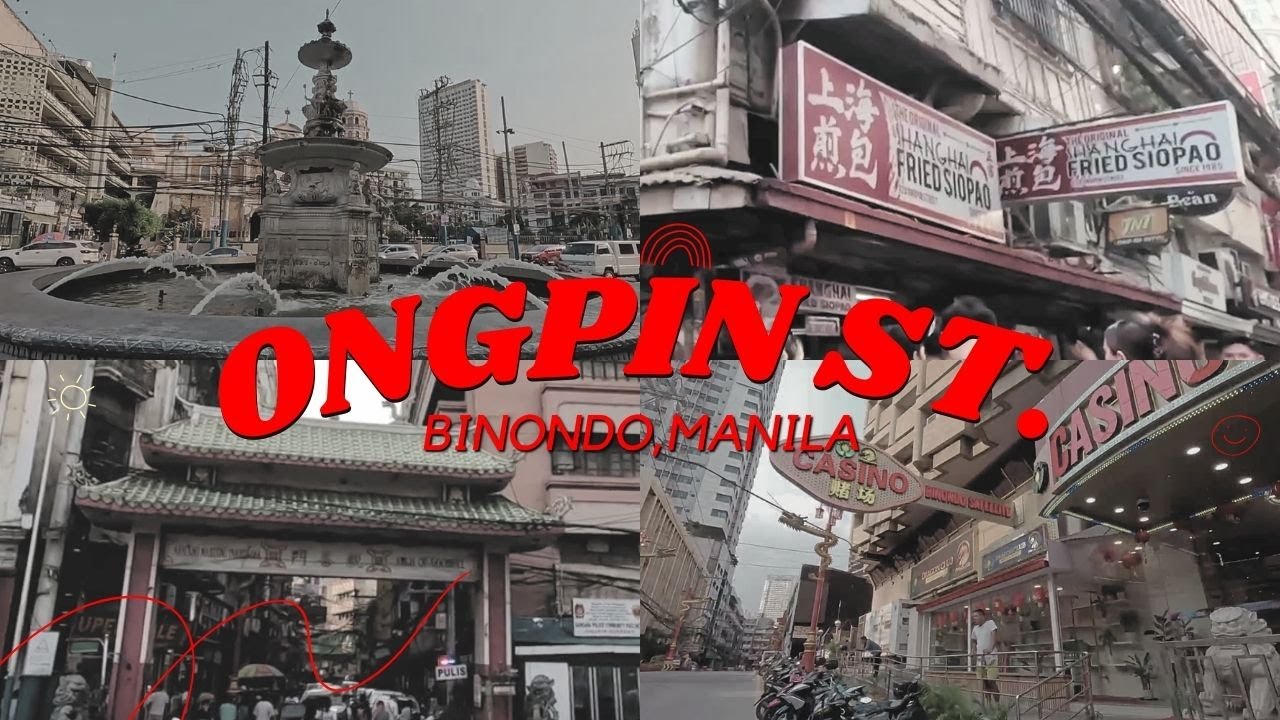 Ongpin Street the Oldest Chinatown in the World | Walking tour - YouTube