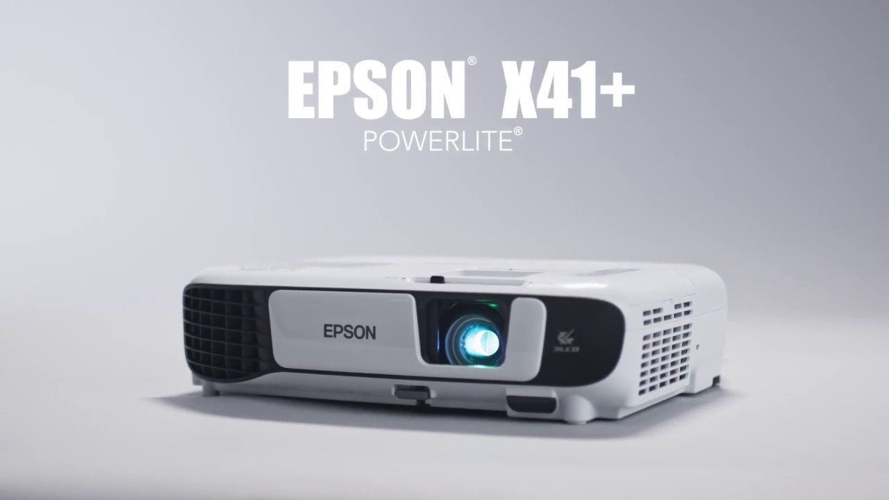 Epson PowerLite X41+ - YouTube