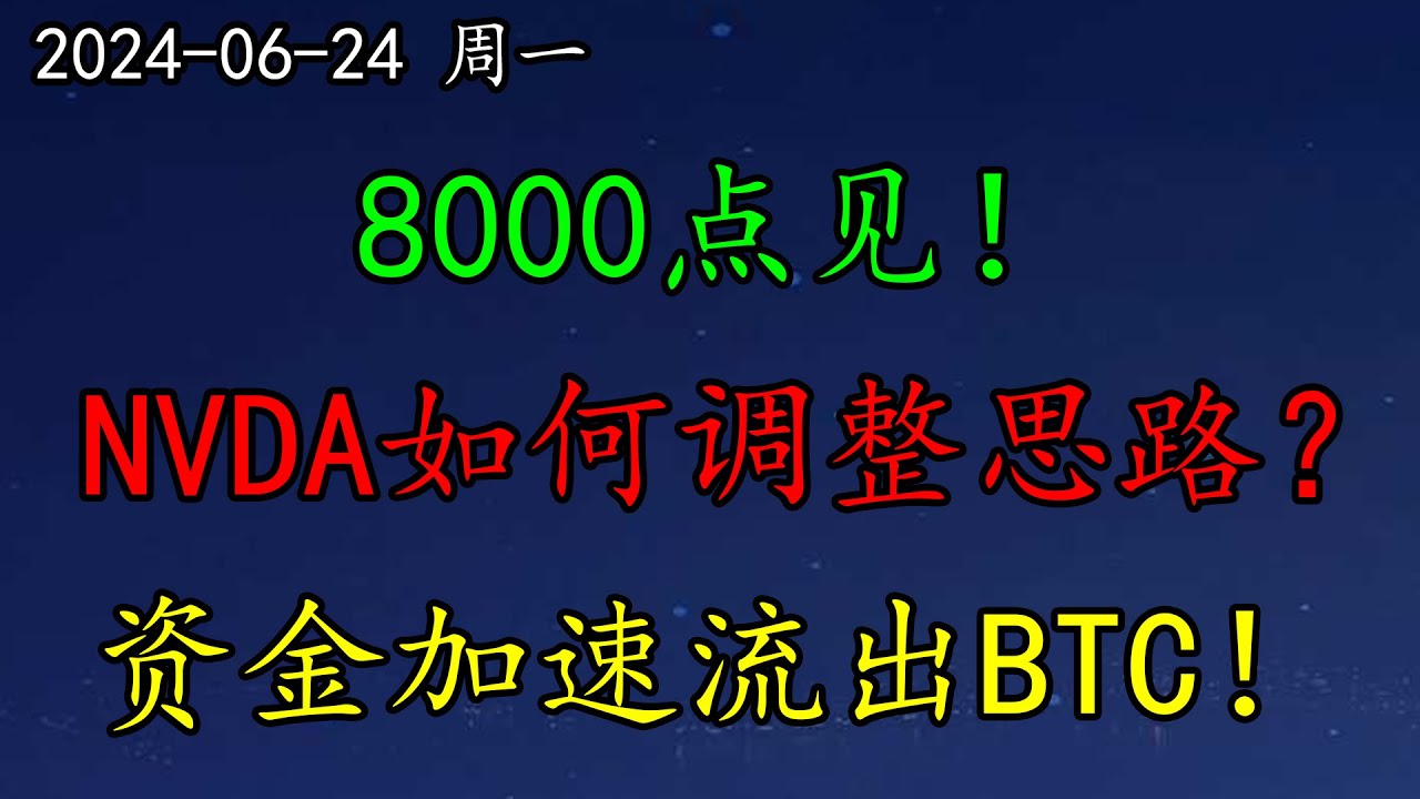 美股 华尔街大多头：8000点见！NVDA如何调整思路？资金加速流出BTC！AVGO还跌吗？RIOT、COIN、PLTR、AVGO、DELL、SMCI、AAPL、LLY、TSLA、AMZN ...