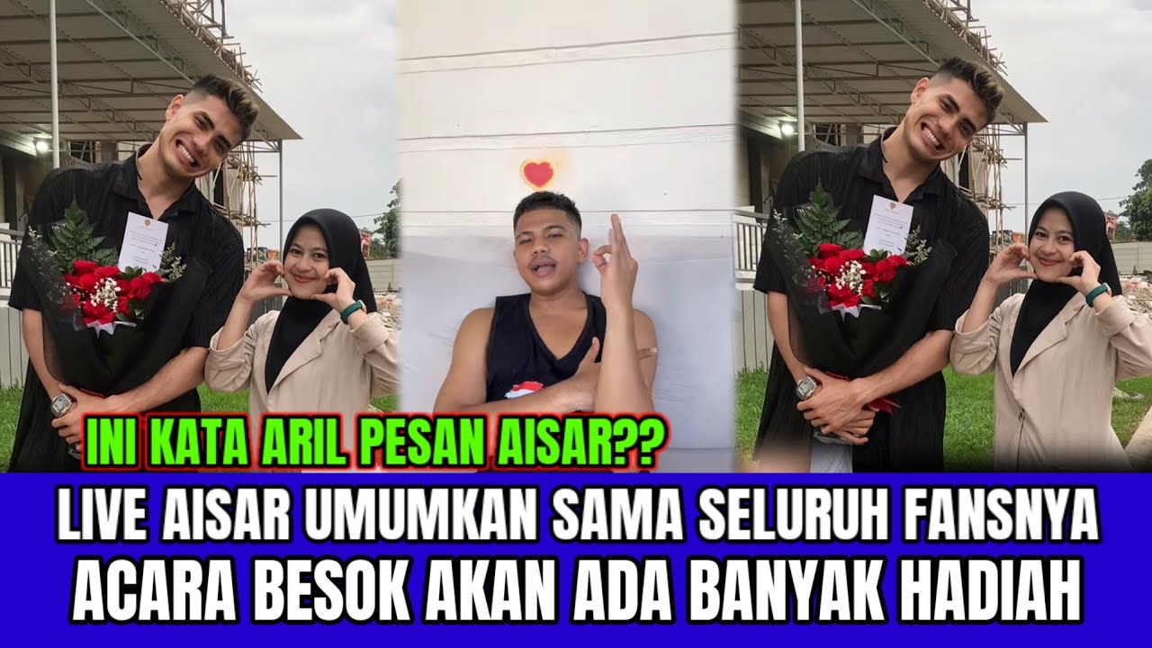 Live Aisar Umumkan Sama Seluruh Fansnya, Acara Besok Akan Ada Banyak ...