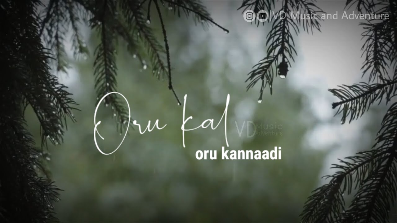Oru Kal 💞 Oru Kannadi 💞| Yuvan 💝 | Tamil cover song 💔 - YouTube