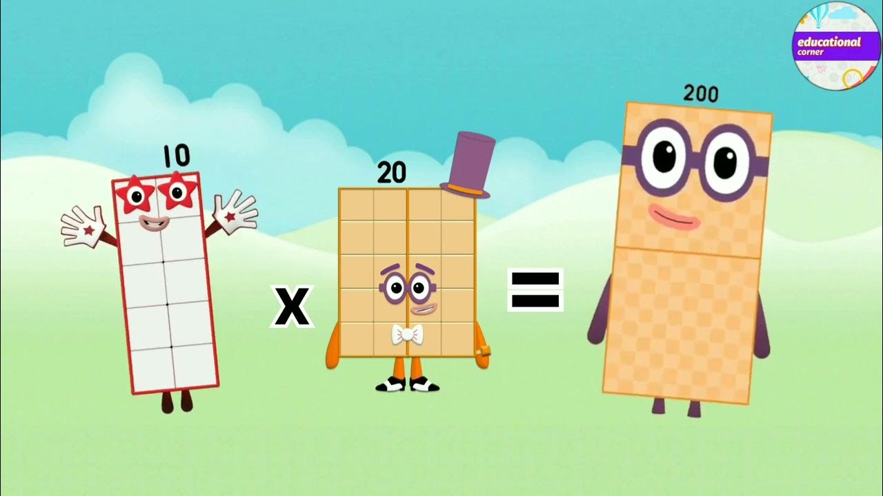 Master Multiplication: Unlock the Secrets of Numberblocks' 20 Times ...