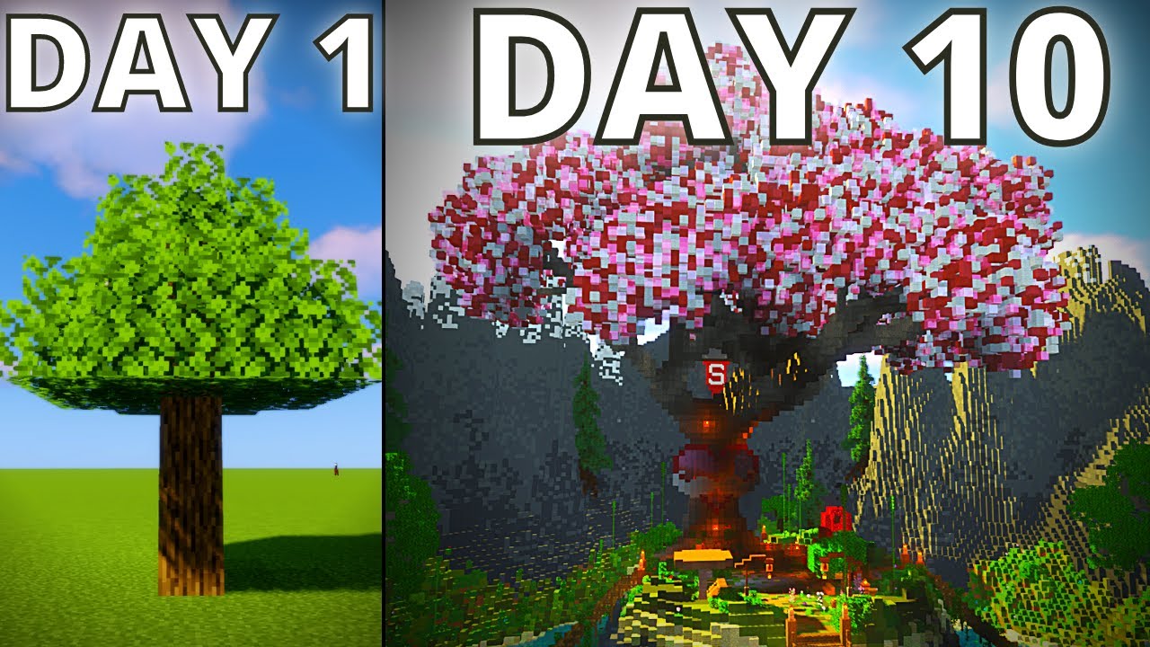 Can I Trade From a Tree to a MILLIONAIRE in Minecraft? | Lovercraft E21 ...