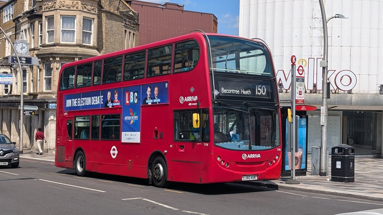 London Buses at Ilford (25/06/24) - YouTube