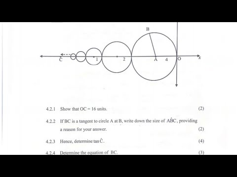 Equation of a circle full lesson (Grade 12) - YouTube