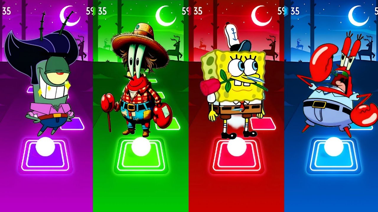 Plankton Exe 🆚 Spongebob Exe 🆚 Sandy cheeks Exe 🆚 Patrick star Exe ...
