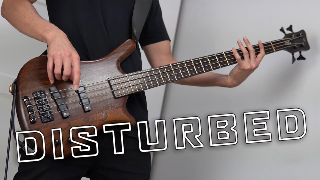 Disturbed - Stricken (Bass Cover) + TAB - YouTube