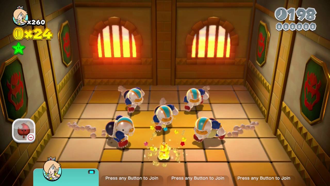 Super Mario 3D World: World 5-A - Chargin' Chuck Blockade Is Back ...