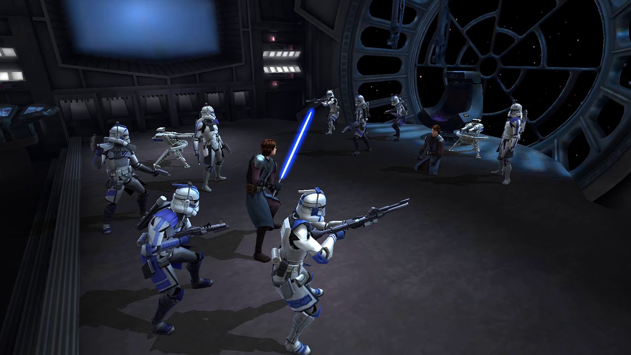 Swgoh. GAS vs GAS mirror match. - YouTube