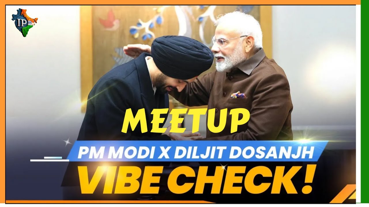 Diljit Dosanjh Meets PM Modi: A Historic Moment at 7 RCR" - YouTube