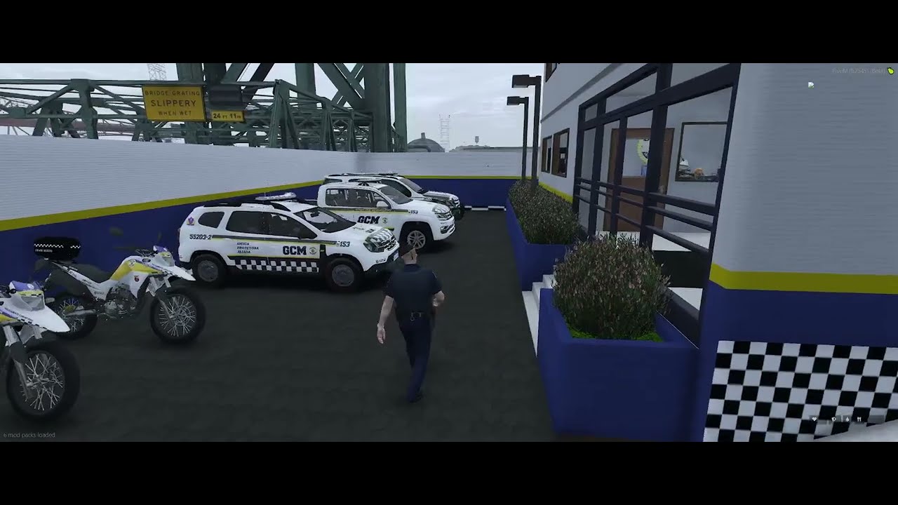 Base GCM (Guarda Civil Metropolitana) LSPDFR/ FiveM 2022 - YouTube