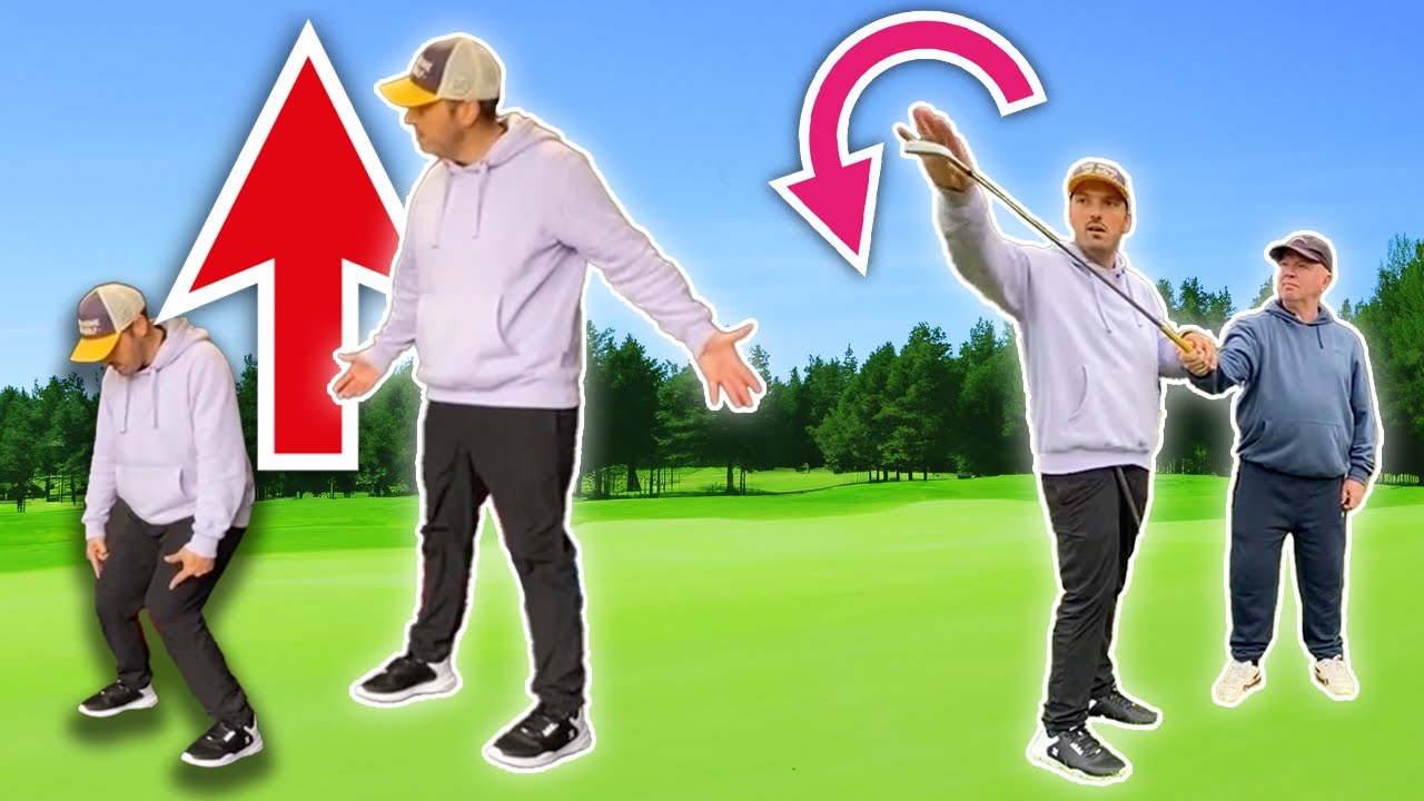 Use VERTICAL Force in your Golf Swing to Rotate - YouTube