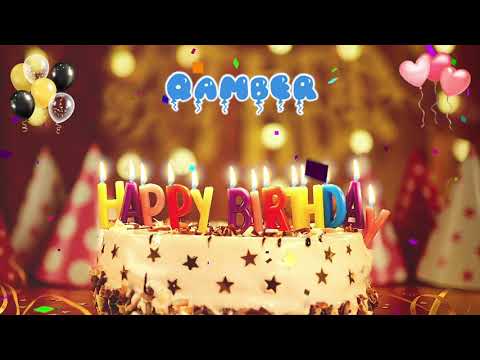QAMBER Birthday Song – Happy Birthday to You