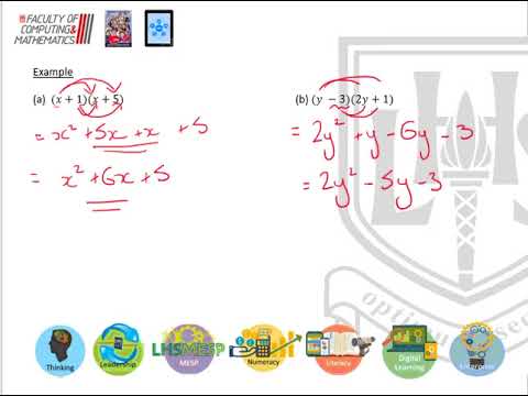 LHS N5 Mathematics - Brackets and Factorising 1 - Expanding Brackets ...