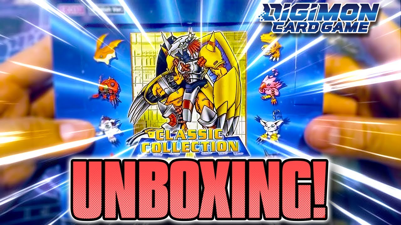 Unboxing Digimon Classic Collection! | Digimon Card Game - YouTube