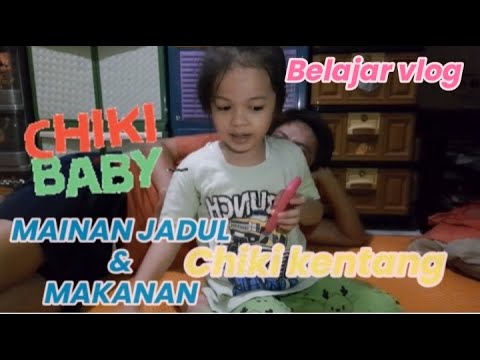 Mainan jadul dan makan chiki kentang bareng ayah @MaulaqodusMq - YouTube
