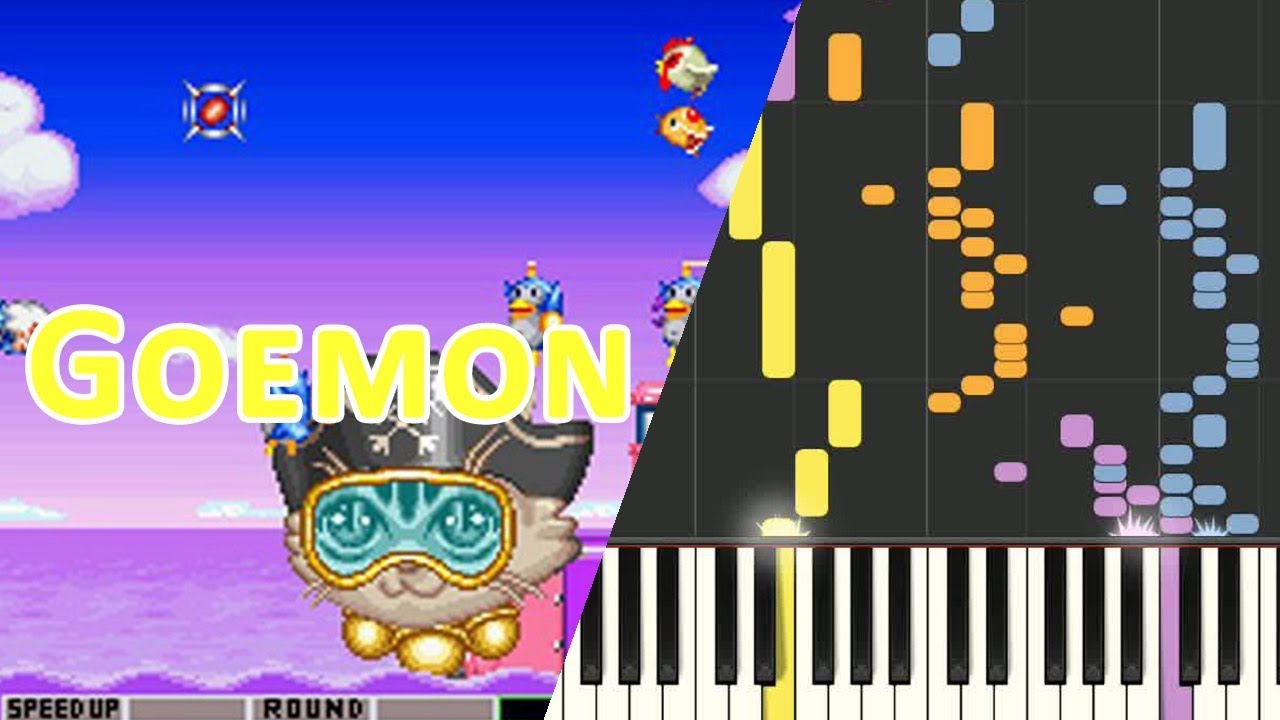Piano - SNES Gokujyo Parodius - Goemon - YouTube