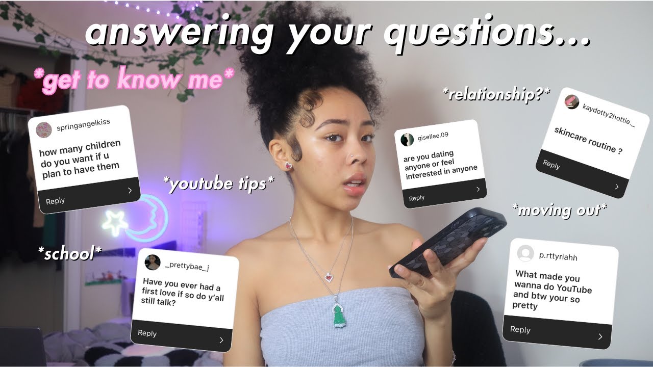 answering your questions! (q & a) - YouTube