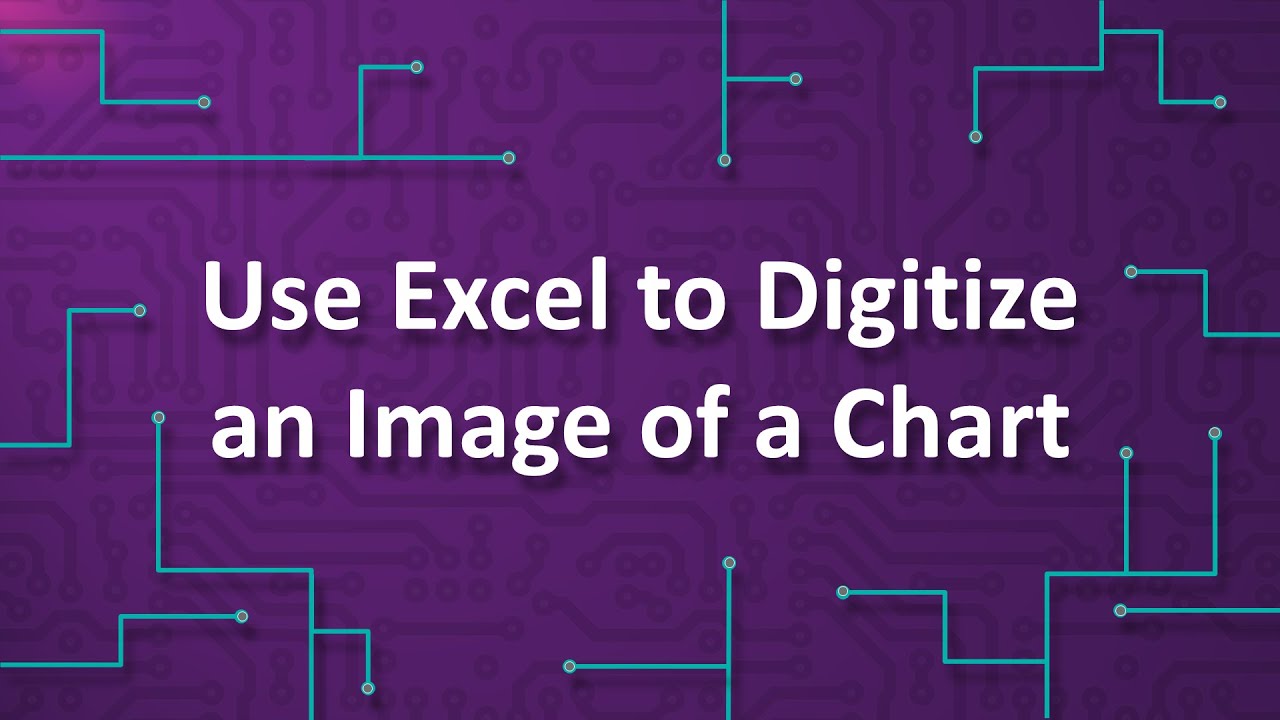 How to Recapture Excel Data from an Image of a Chart or Plot - YouTube
