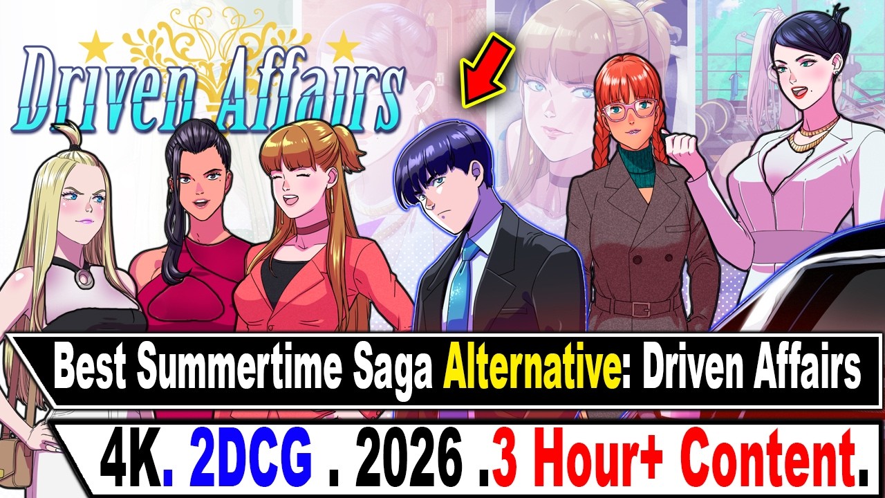 Games Like Summertime Saga: Driven Affair [2DCG] - YouTube