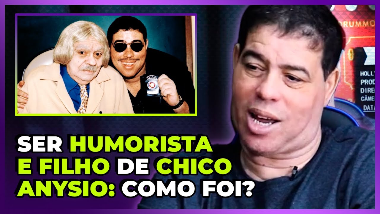 Como era ser HUMORISTA e FILHO de CHICO ANYSIO? André Lucas revela ...