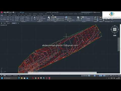 Covadis 18b et Autocad 2024 calcul cubature par profils entre 2 MNT - YouTube