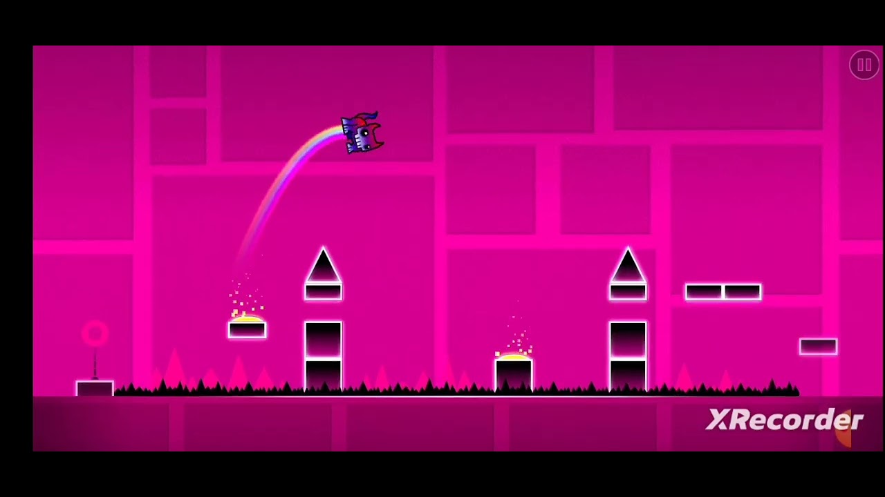 GG geometry dash gameplay - YouTube