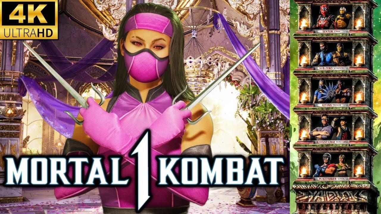 MK1 *MILEENA* KLASSIC MK2 SKIN KLASSIC TOWER GAMEPLAY!! (SONYA AS KAMEO ...