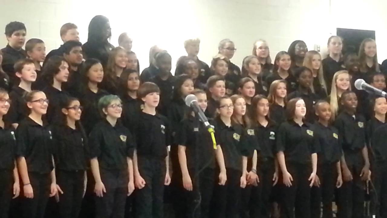 Jenna's 7th grade chorus concert 10/13/16 "Glorious" - YouTube
