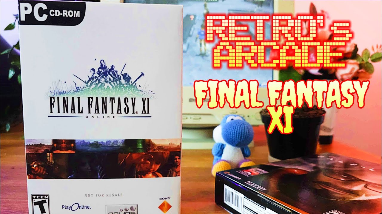 Final Fantasy XI on the CatsEyeXI server played on a Sony Trinitron ...