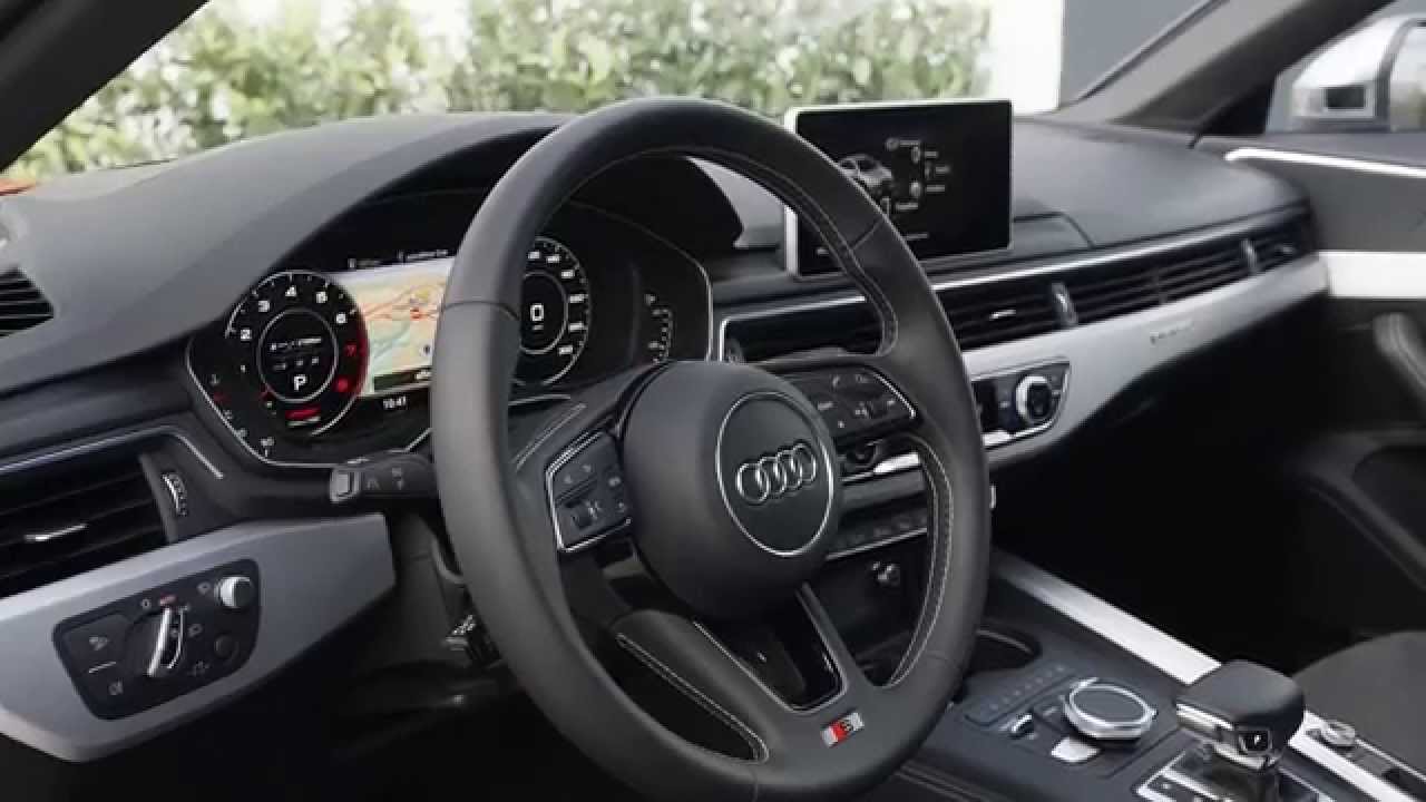 The New Audi S4 - Interior Design | AutoMotoTV - YouTube