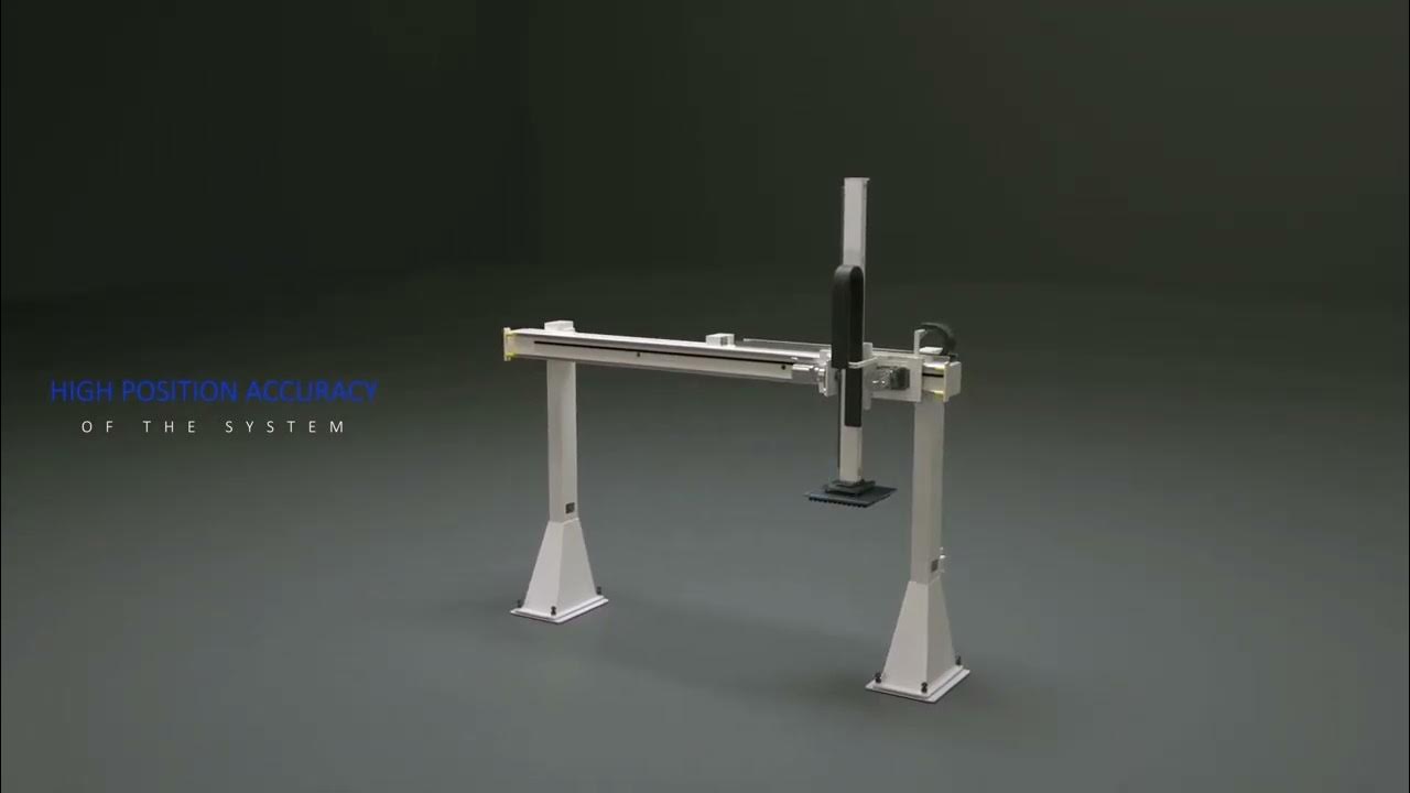 Gantry Robot by Anzo Controls - YouTube