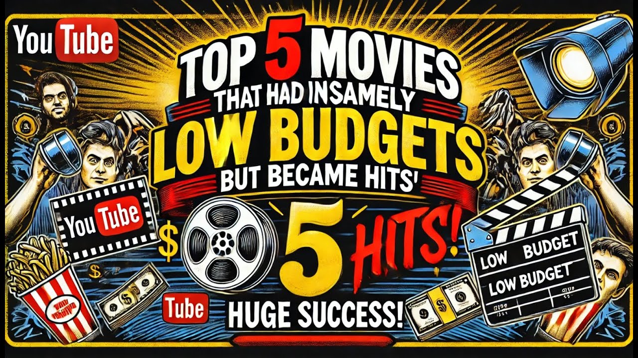 🎬 Top 5 Movies That Had Insanely Low Budgets but Became Hits! 💰🎥 - YouTube