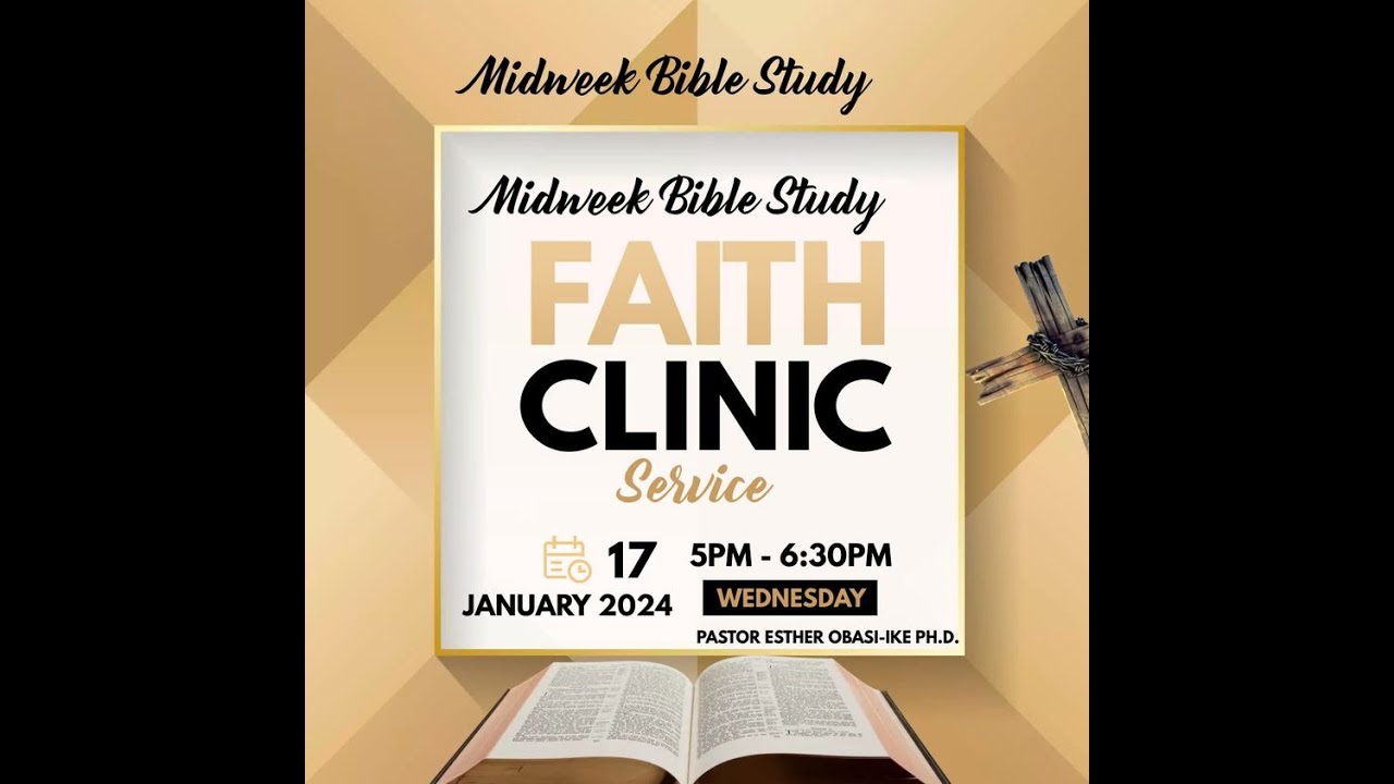 Faith Clinic - 17th January 2024 - YouTube